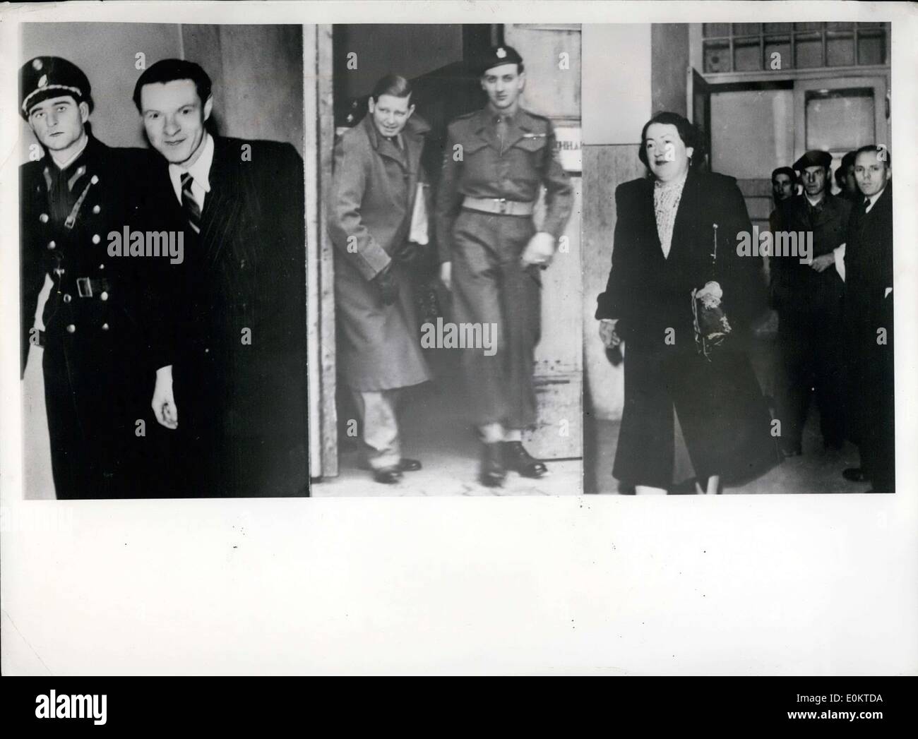 Feb. 21, 1951 - The military trial of former British captain Neville ...