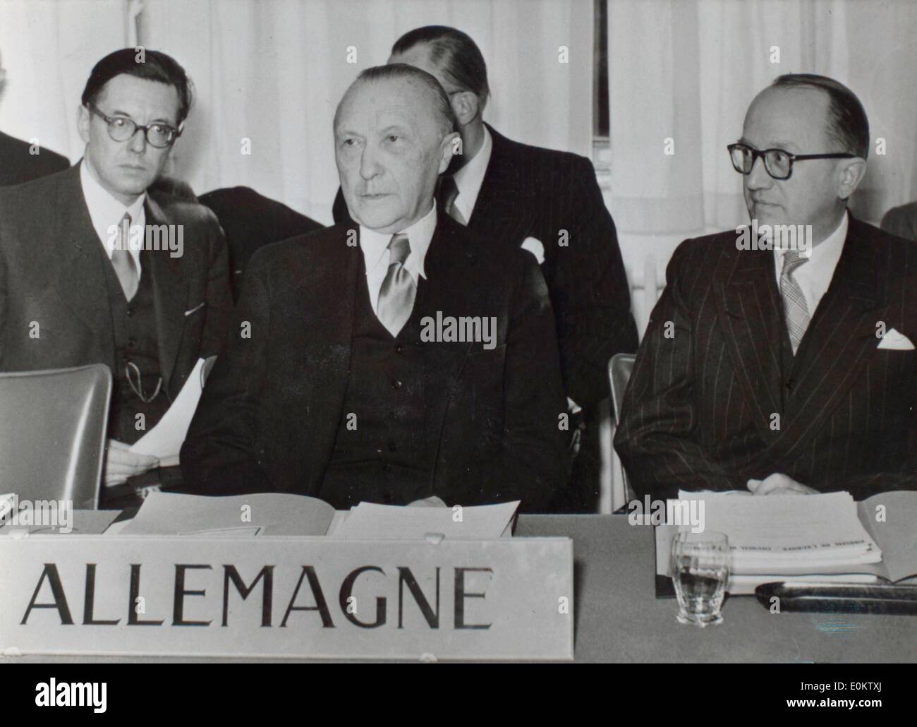 Walter hallstein hi-res stock photography and images - Alamy