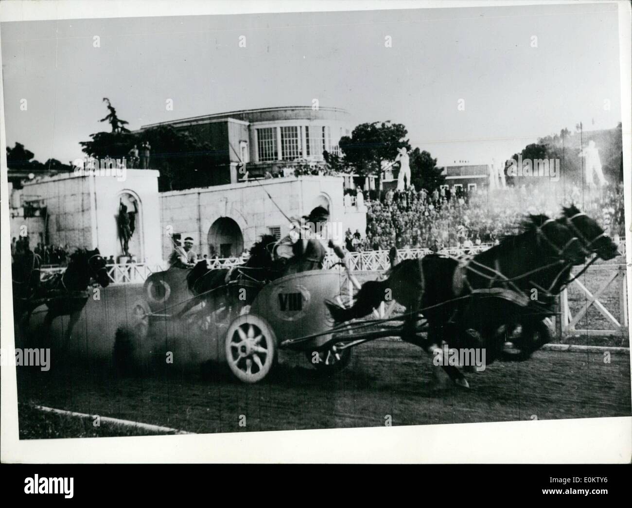 May 05, 1951 - As if the old Romans were alive again... Pictured here ...