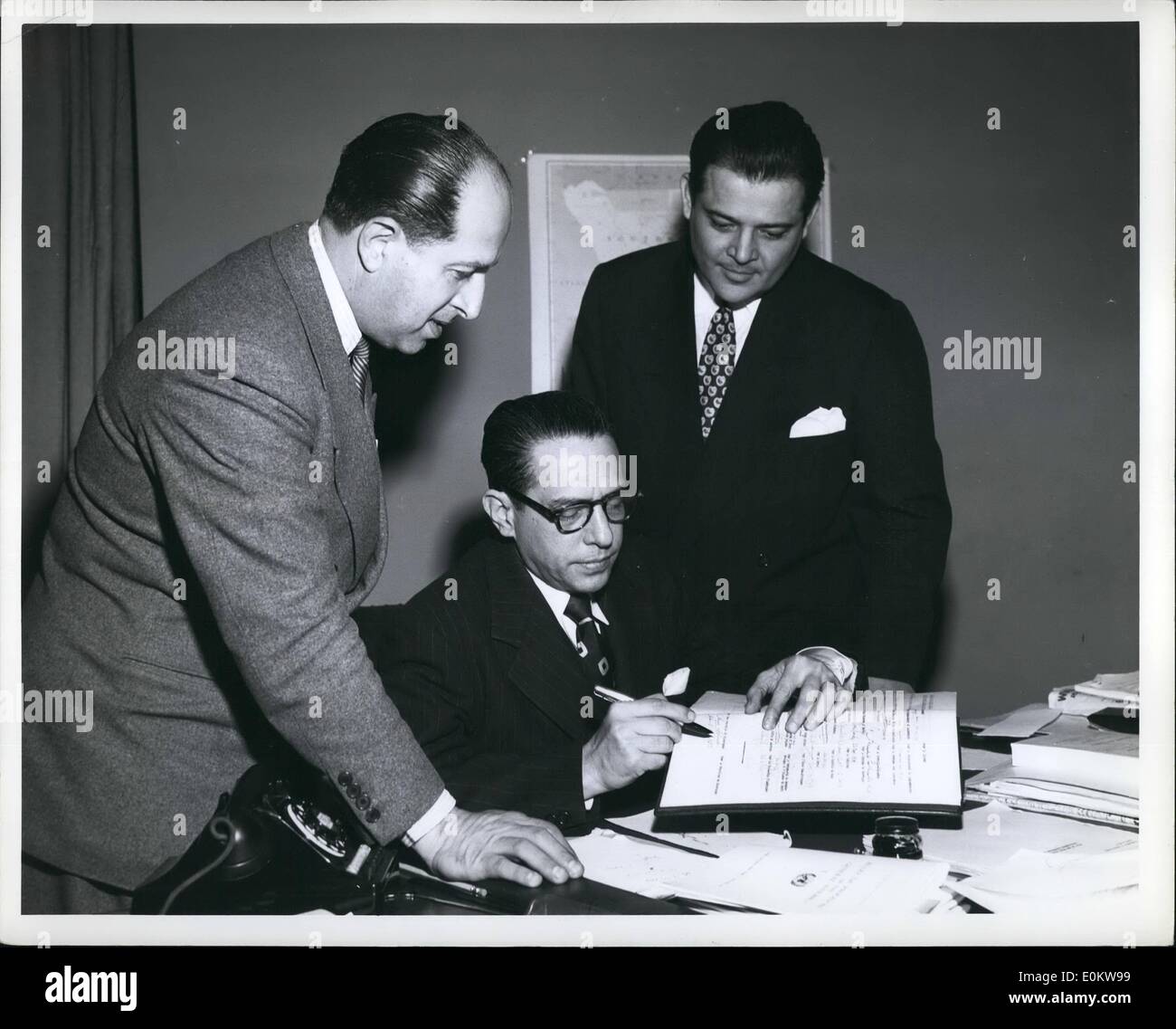 Apr. 04, 1950 - Nicaragua signs Annecy protocol to trade agreement at ...