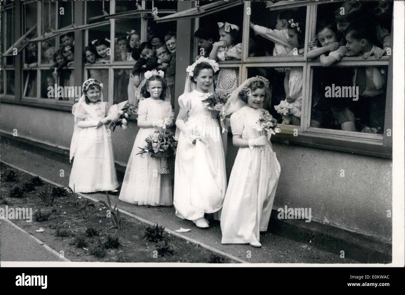 May 05, 1950 - May Day Ceremonies At The Hugh Myddleton School The ...