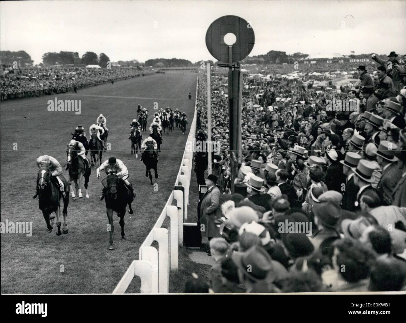 May 05, 1950 - The finish of the 1950 derby.from ''Prince Simon ...