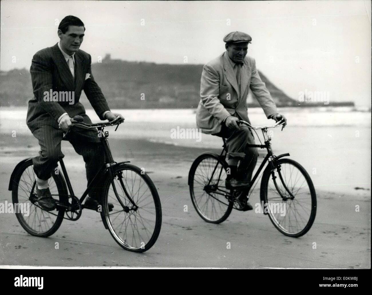 May 25, 1950 - Lee Savold in training for his fight with Bruce Woodcock ...