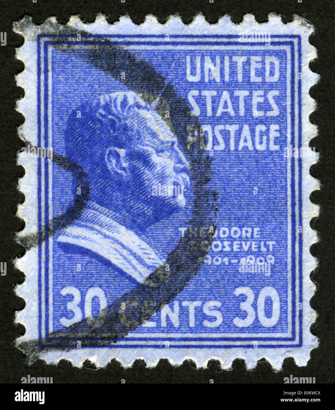 Us postage stamp theodore roosevelt hi-res stock photography and images ...