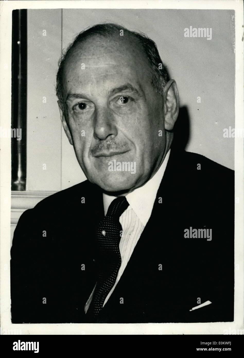 Nov. 11, 1951 - The new Setary of State Mr. Oliver Lyttelton; Photo ...