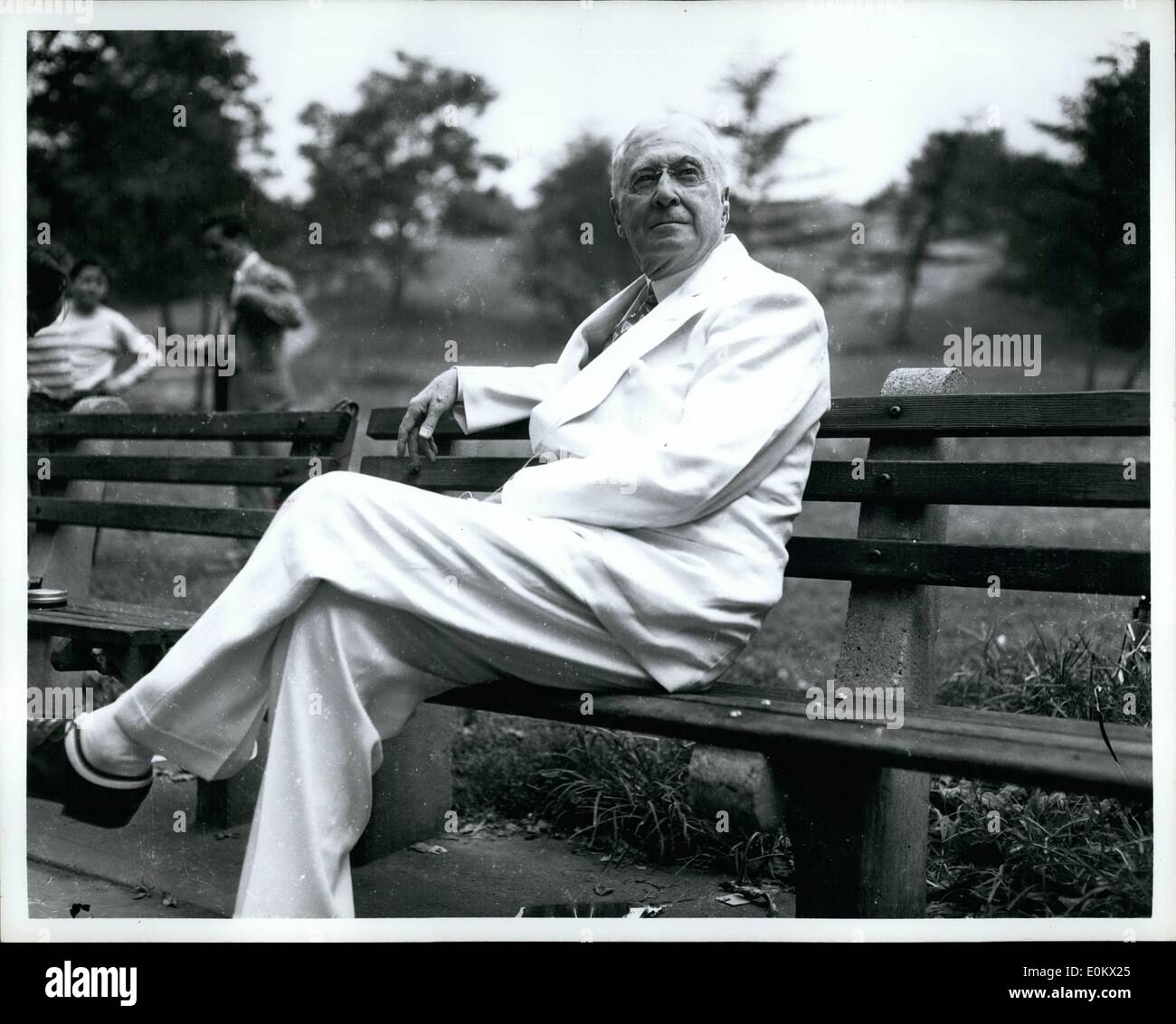 1950 bernard m baruch in central paul hi-res stock photography and ...