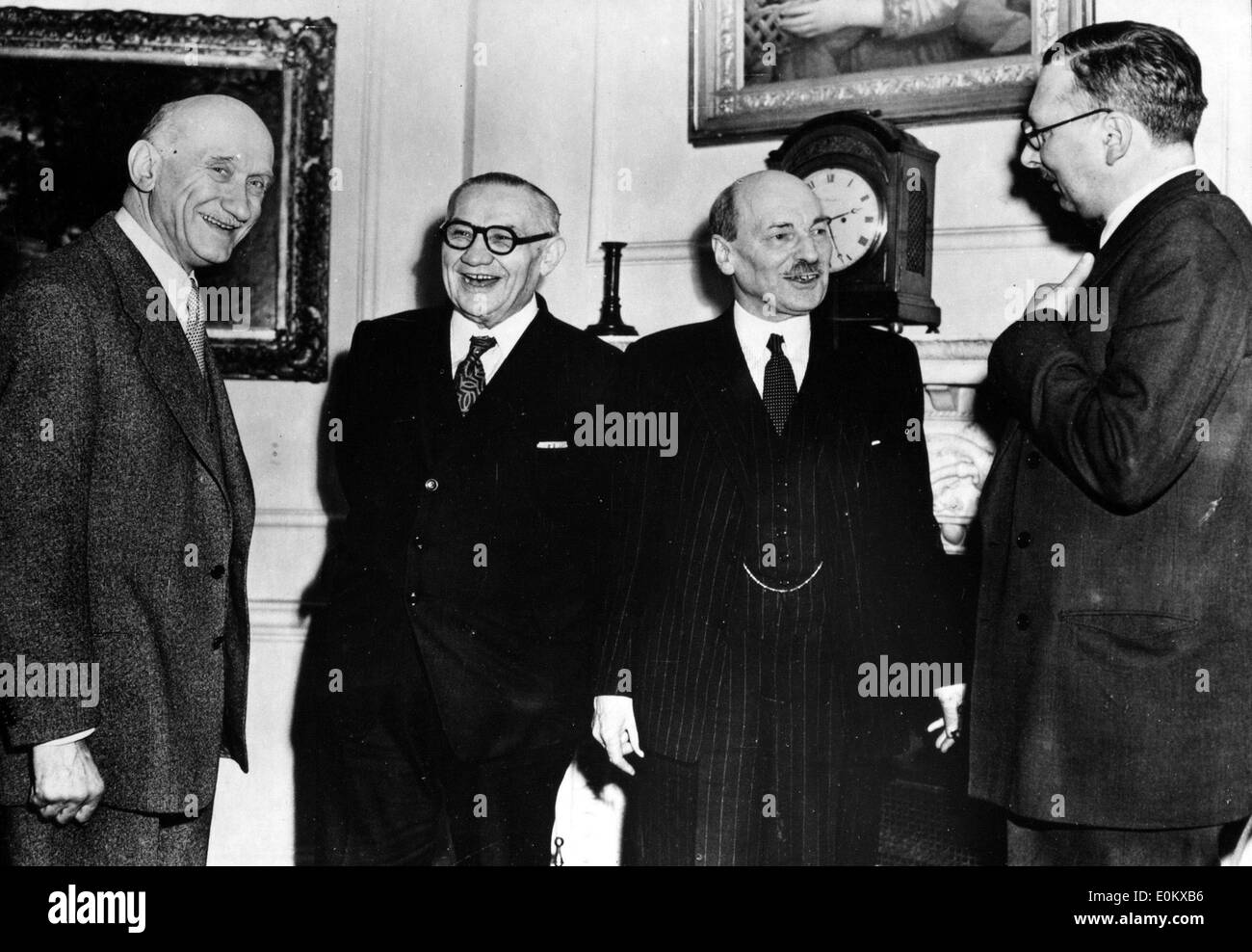 Clement attlee hi-res stock photography and images - Alamy
