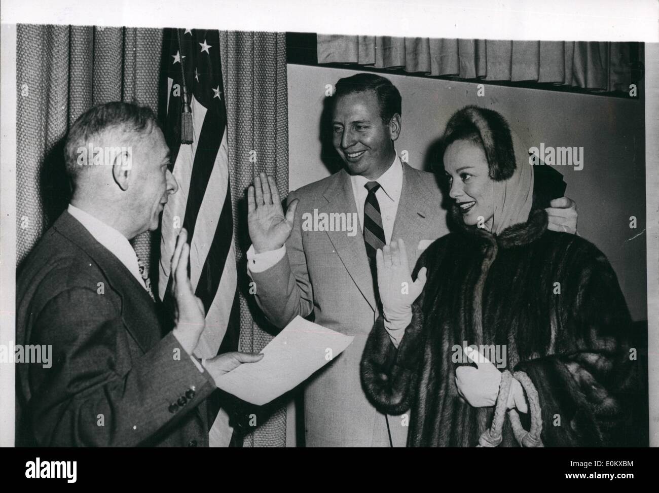 Elliott Roosevelt And Faye Emerson