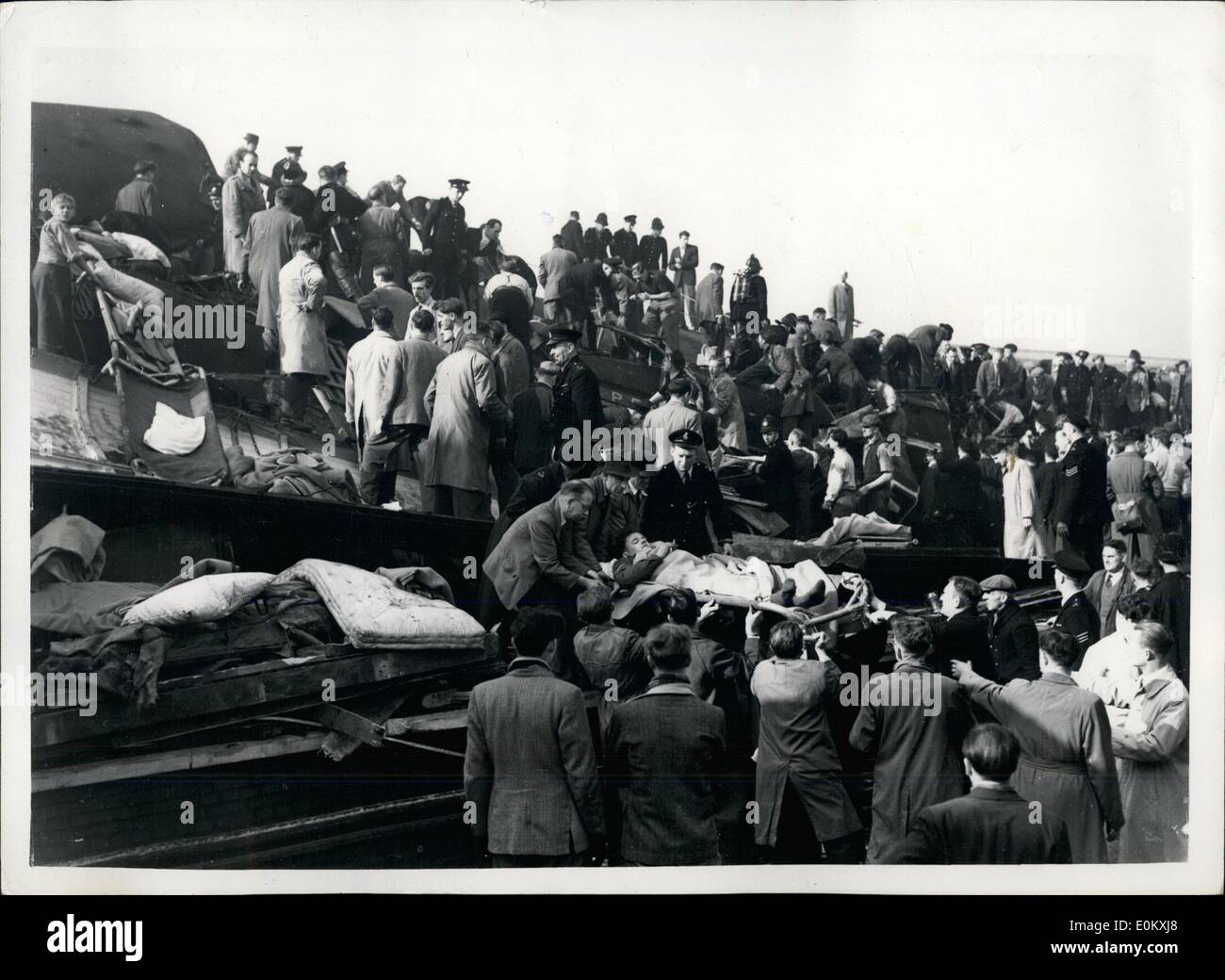Oct. 10, 1952 - Many Casualties Feared In Triple-Train Crash In London ...