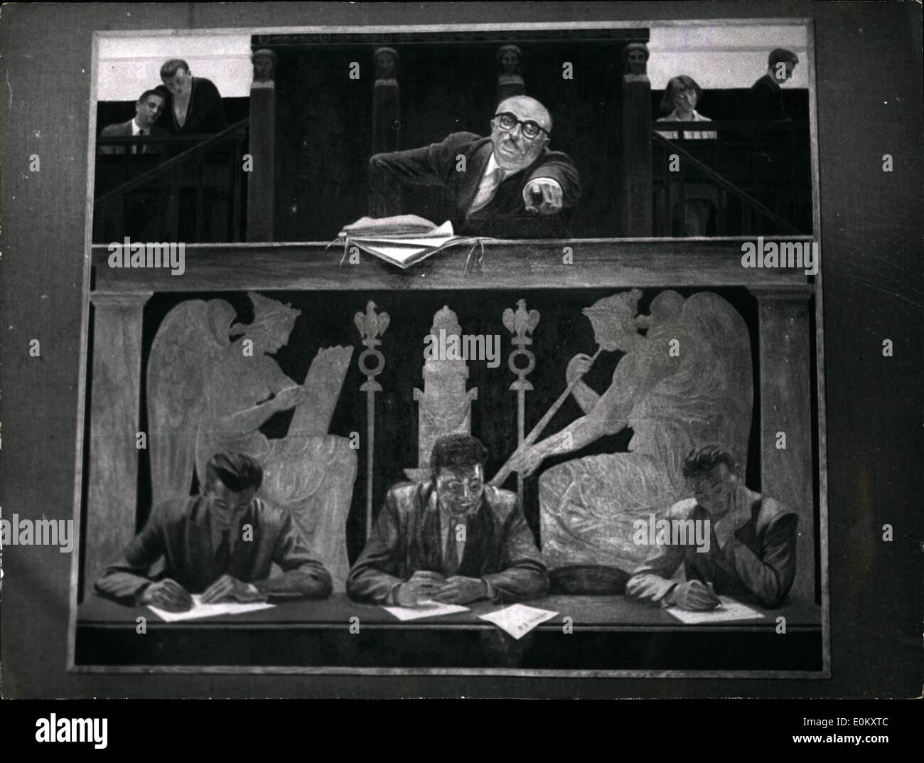 Oct. 10, 1952 - Communist leader inspires a Paris Artist; A painting ...