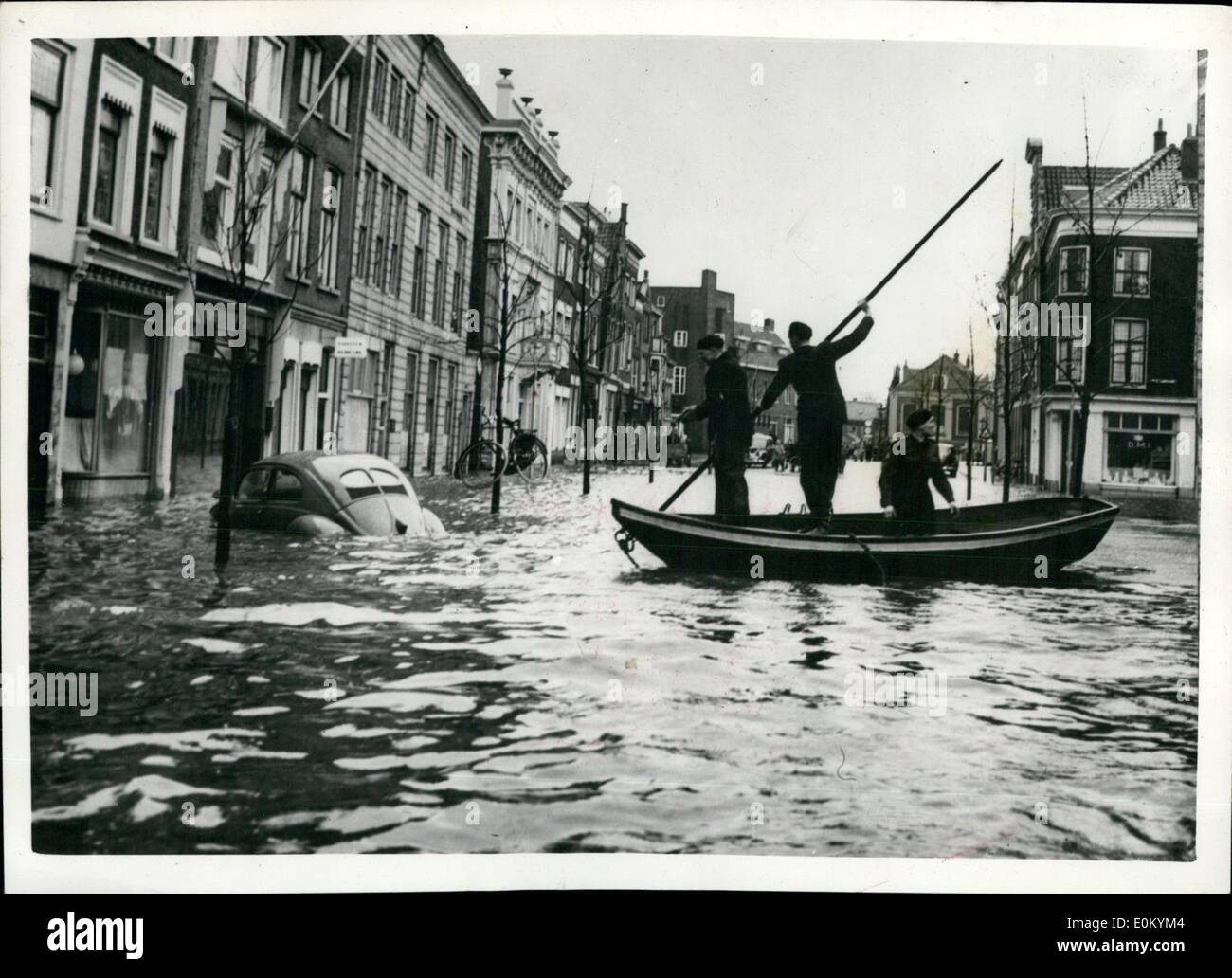 Feb. 02, 1953 - Floods Rampage The Netherlands - Worst In 400 years ...