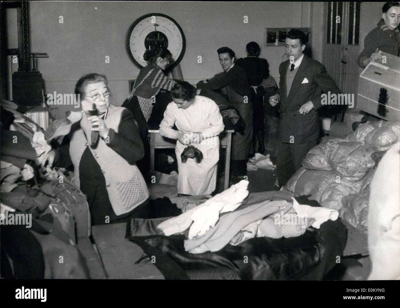 Feb. 02, 1953 - French People Respond To Appeal For Aid To Dutch Flood ...