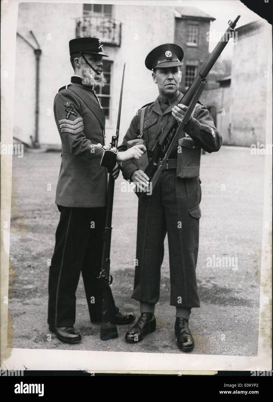 Feb. 02, 1953 - Ancient and Modern. Small Arms School Centenary.1853 ...