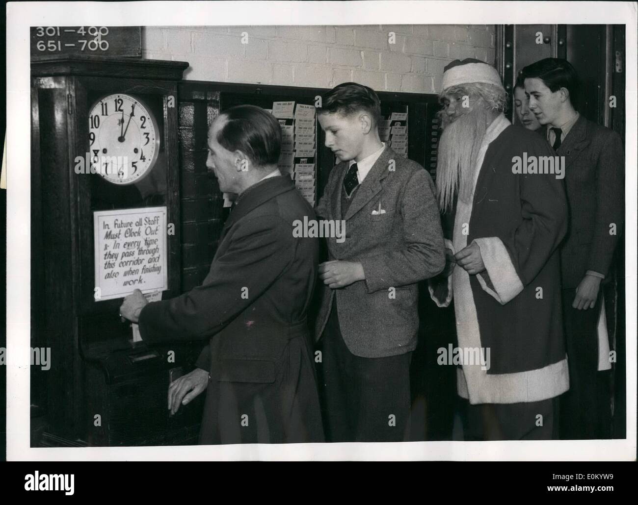 Dec. 12, 1952 - It's too disillusioning! Santa Claus, the great ...