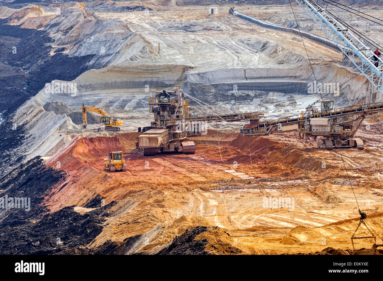 open mining pit Stock Photo - Alamy