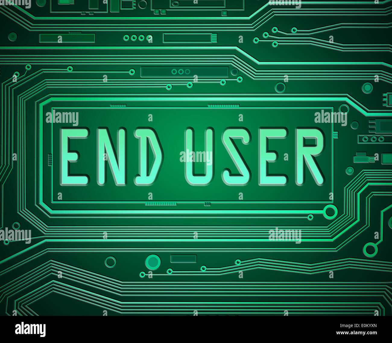 End user concept Stock Photo - Alamy