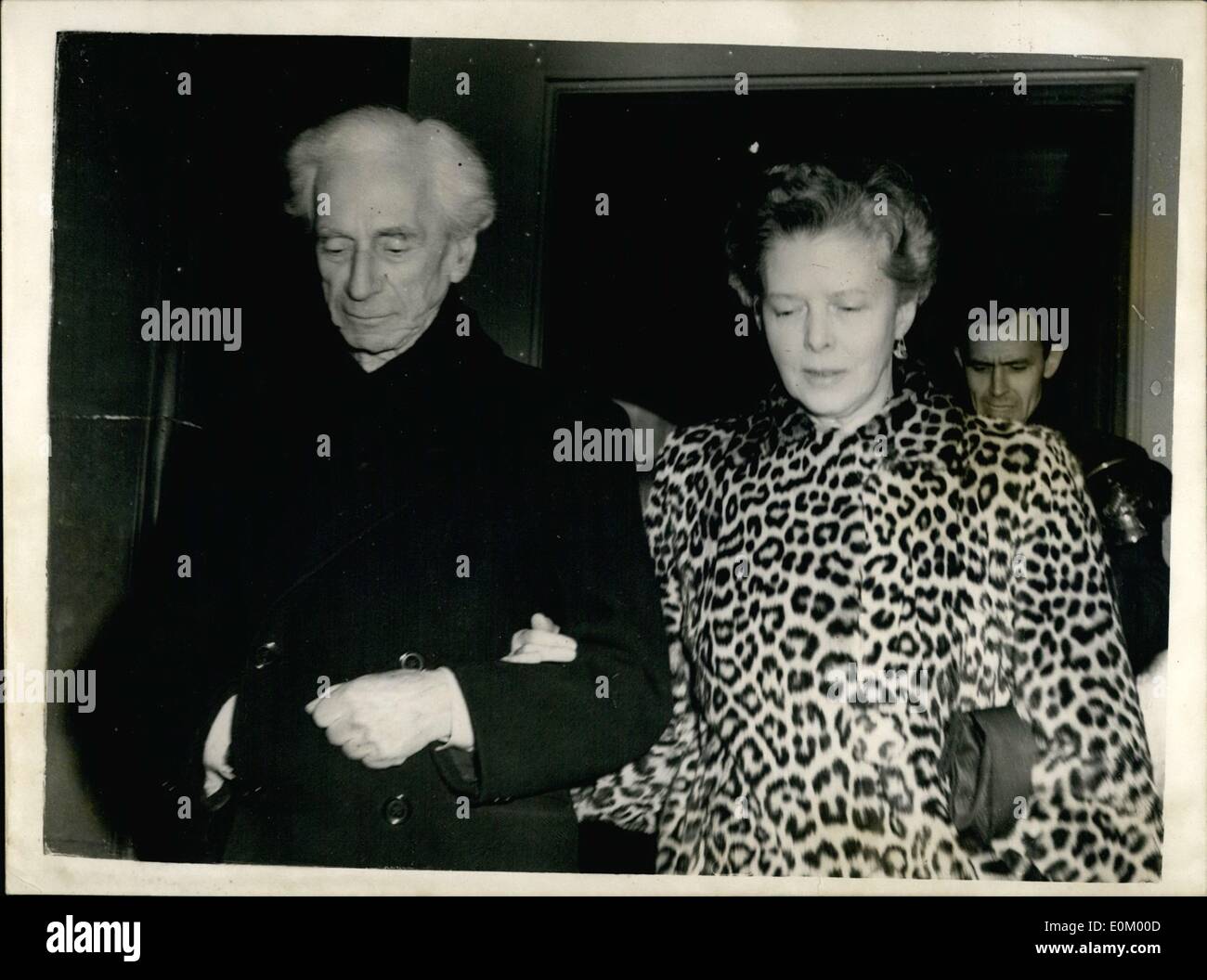 Dec. 12, 1952 - Earl Russell Marries For The Fourth Time EARL RUSSELL ...