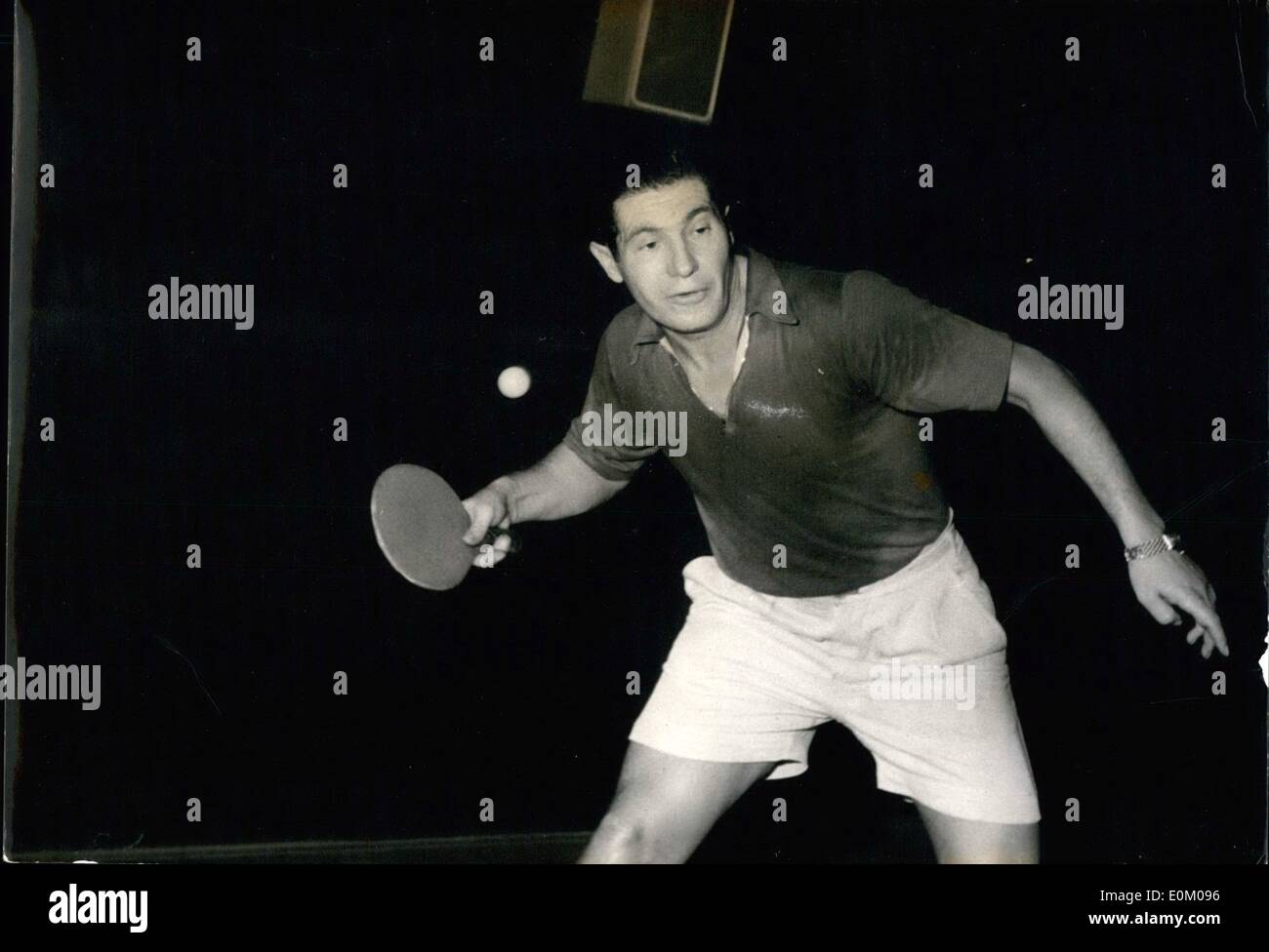Jan. 01, 1953 - International Table Tennis Championships In France The ...