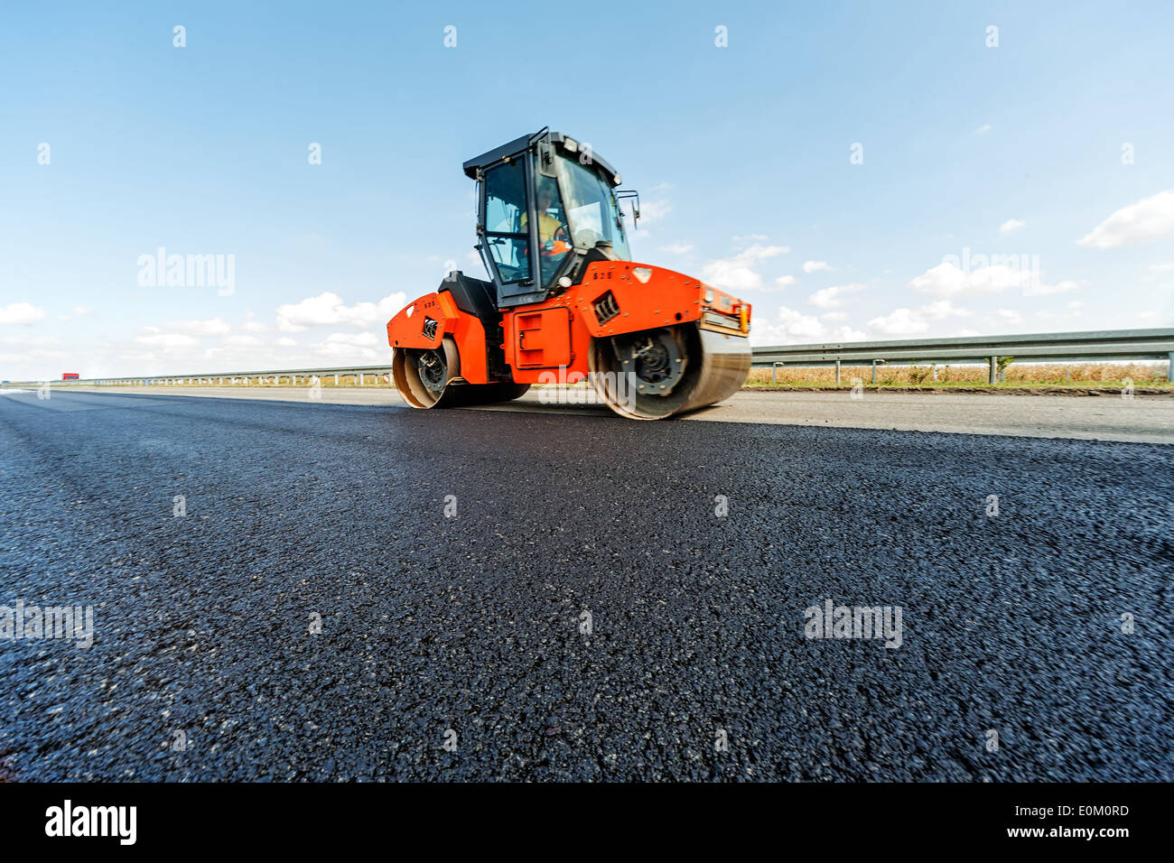 road making with heavy machines Stock Photo - Alamy