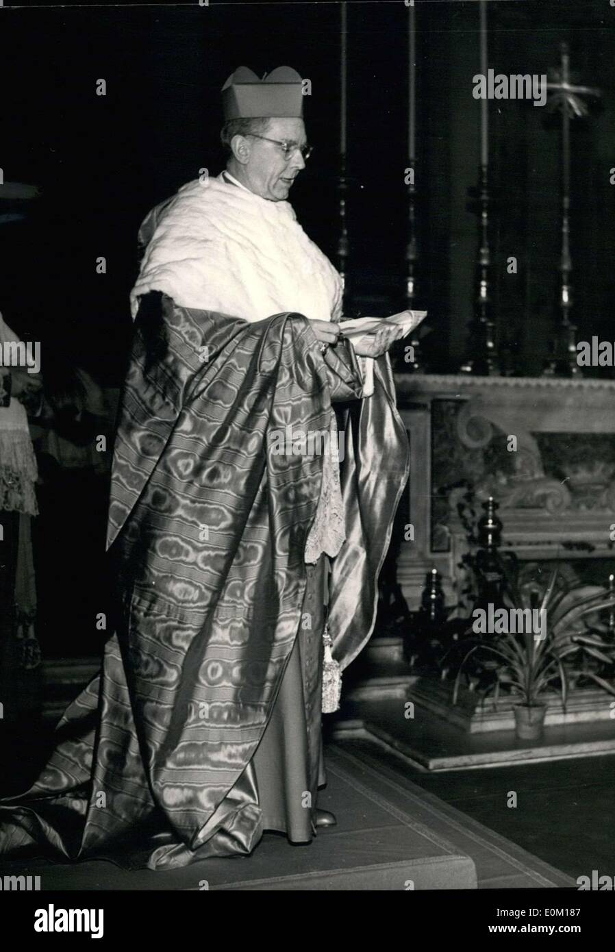 Jan. 18, 1953 - Cardinal McIntyre Takes Possesion of St. Anastasia ...