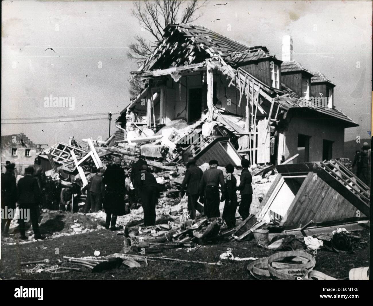 Blown up bricks hi-res stock photography and images - Alamy