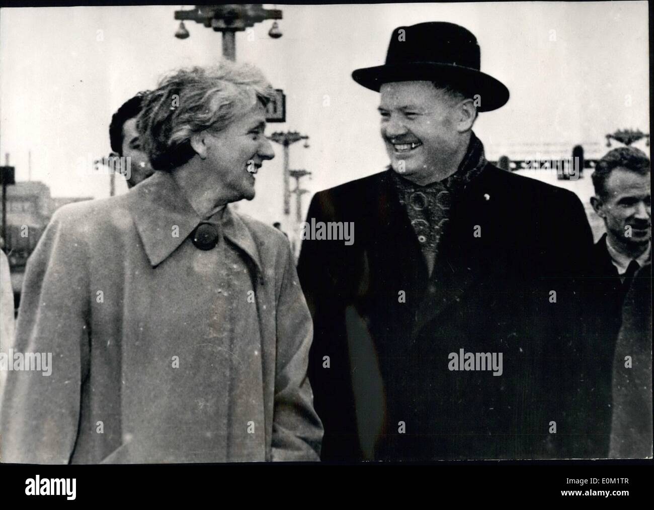 Apr. 04, 1953 - Maurice Thorez back in France: The communist leader and ...