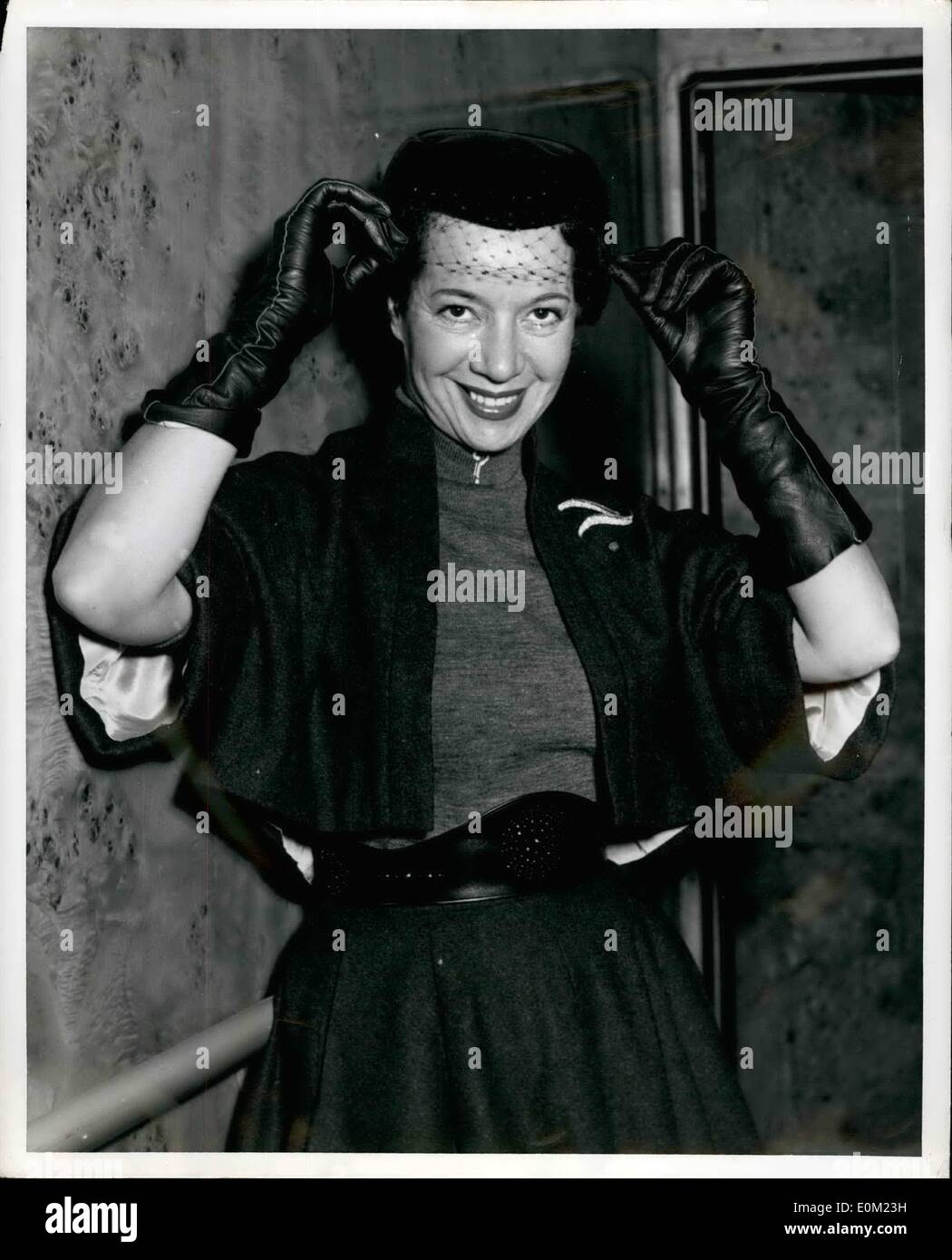 Apr. 04, 1953 - Lily Pons Leaves for London to Sing at the Coronation ...