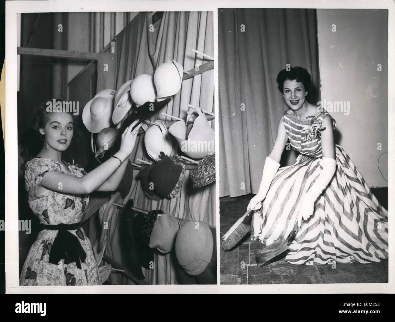 Apr. 04, 1953 - Heinz Oestergaard Fashion Show Hamburg, Germany, Spring ...