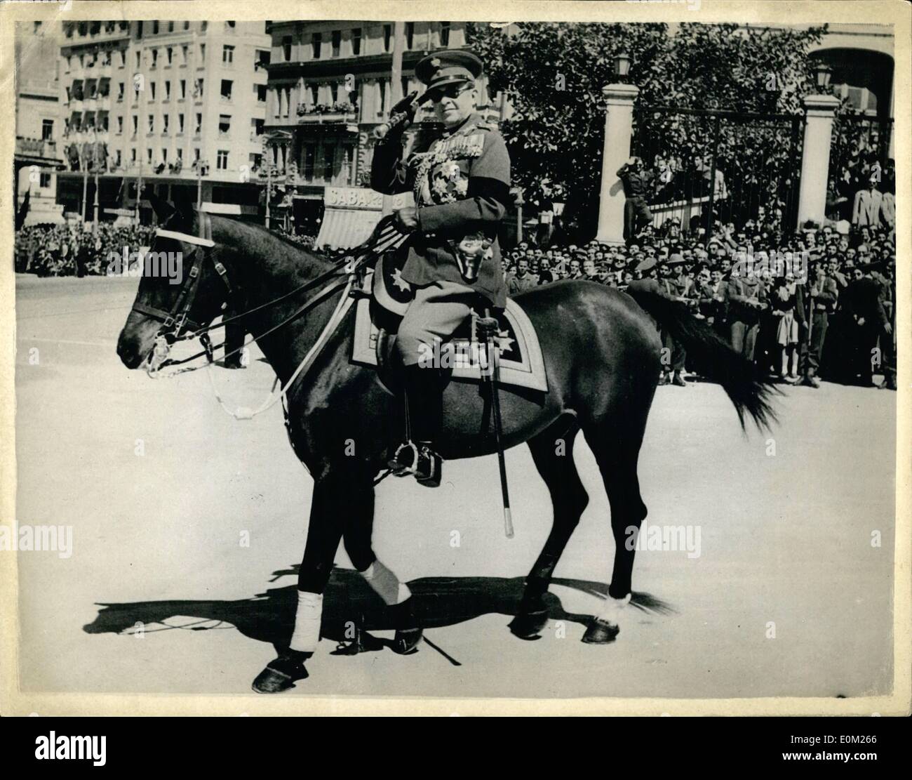 Mar. 03, 1953 - Greece Celebrates Independence Day: King Paul of Greece ...