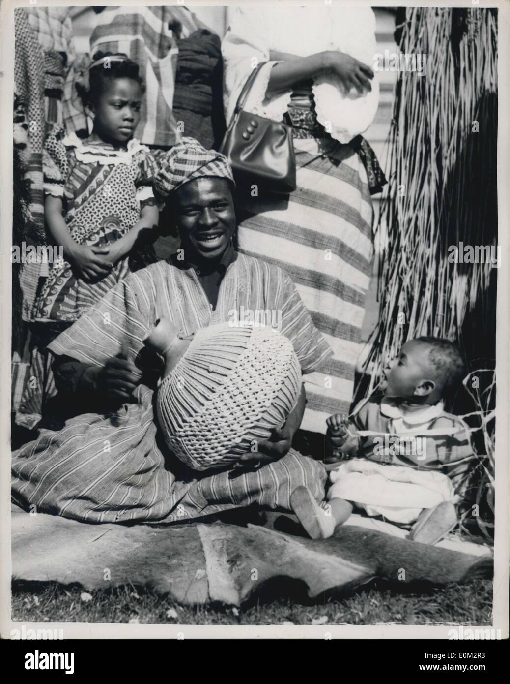 May 09, 1953 - Jungle will come to the ball; Chief Ladipo Solanke, of ...