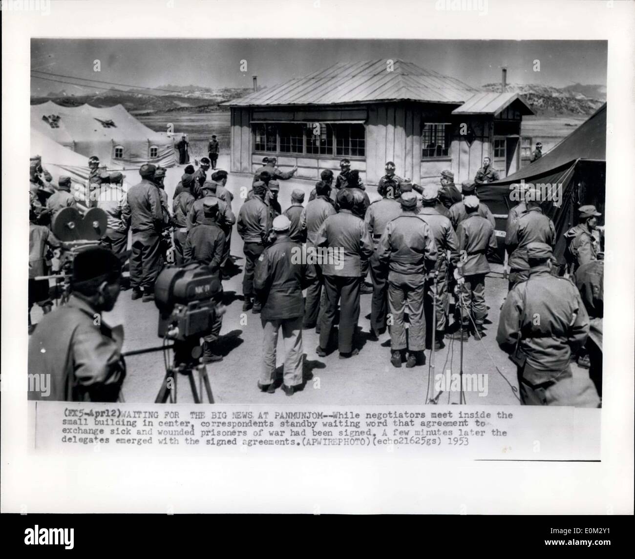 Panmunjom 1953 hi-res stock photography and images - Alamy