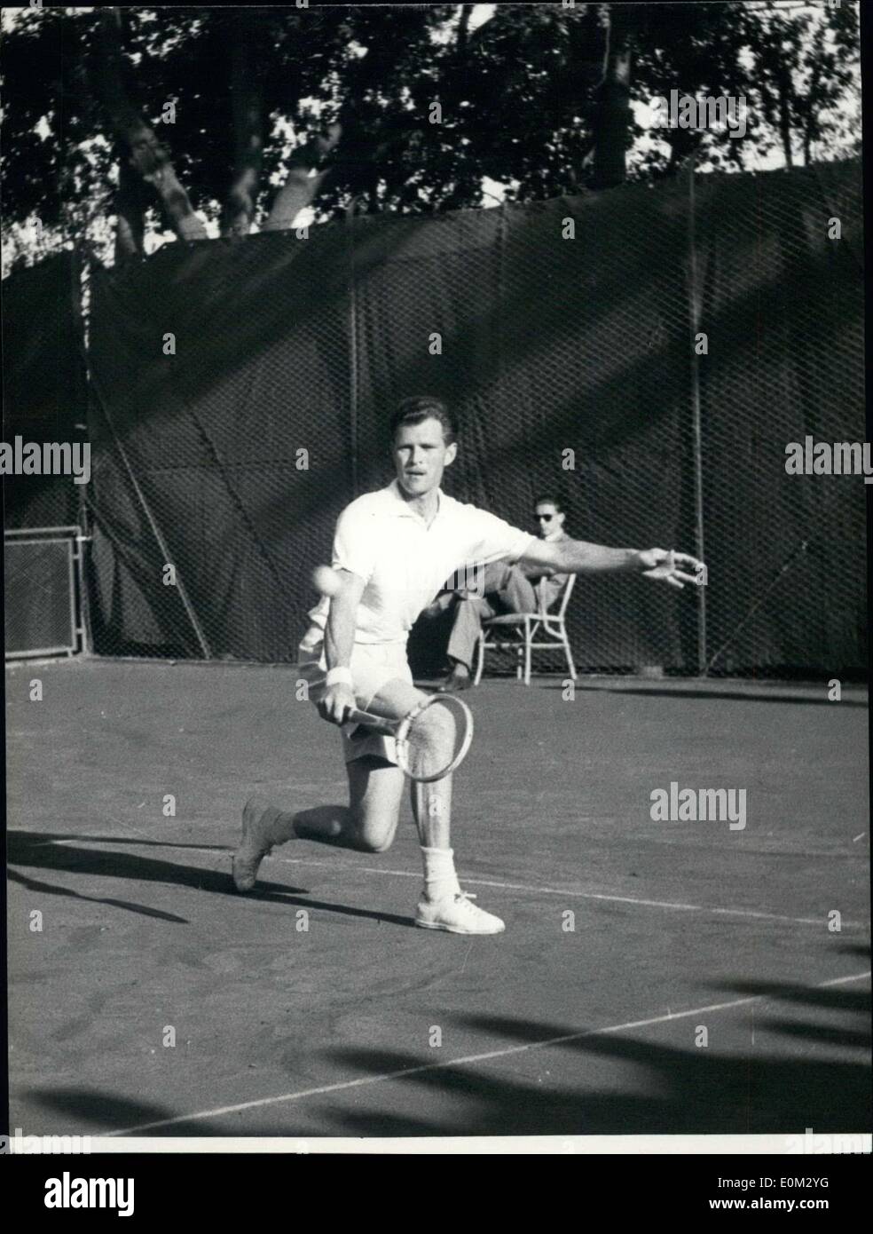 1953 budge patty in the french open hi-res stock photography and images ...