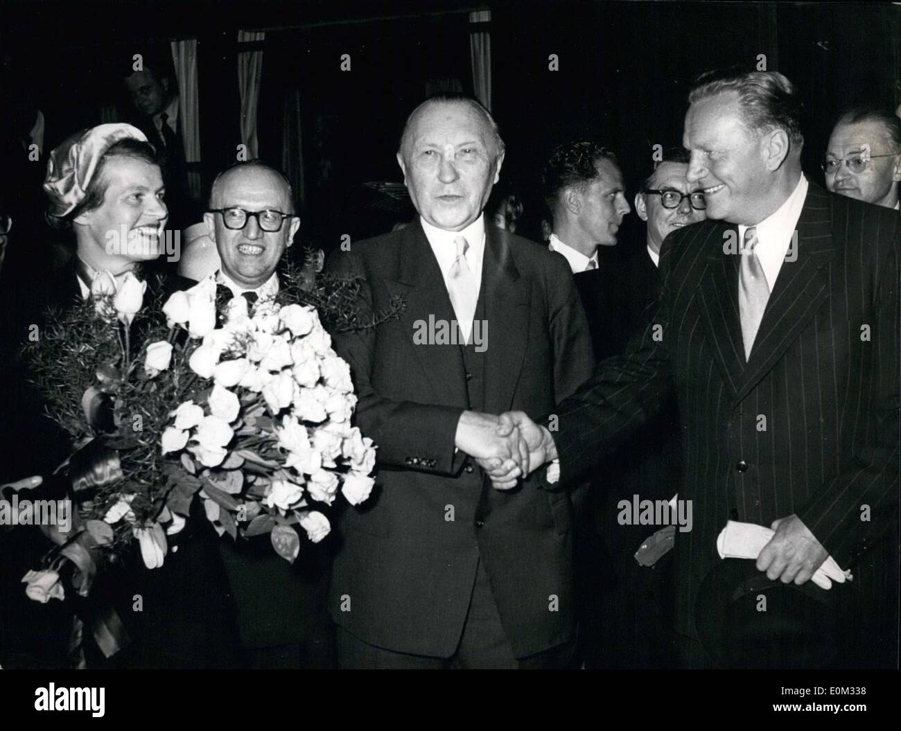 May 19, 1953 - Austrian Secretary of State Gruber arrived in Germany ...