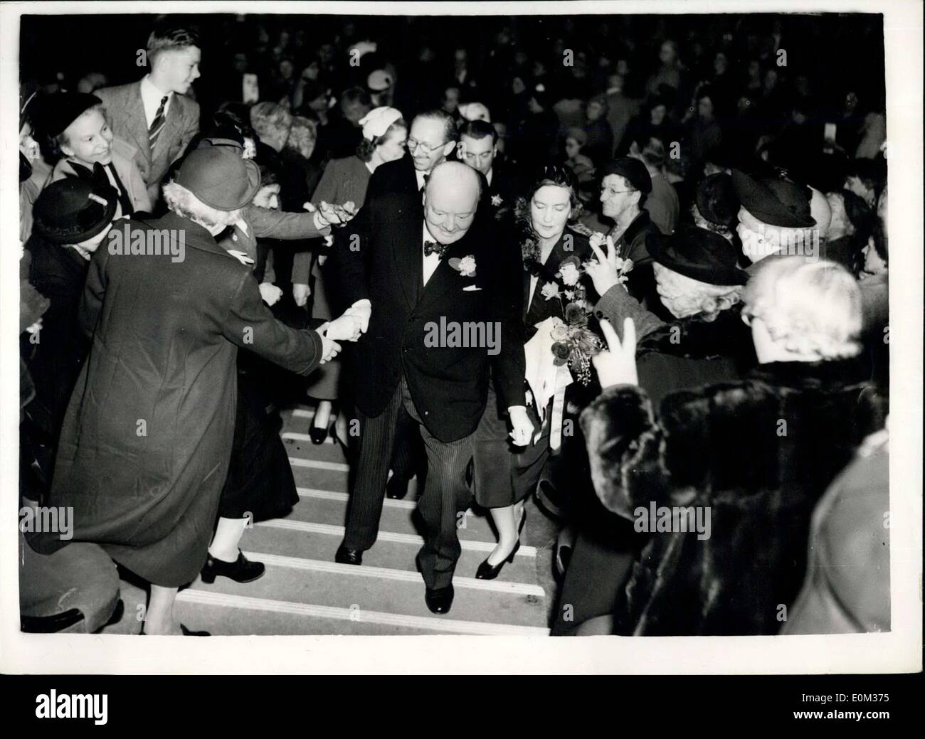 Apr. 24, 1953 - The Prime Minister Is Applauded... Attends Primrose ...