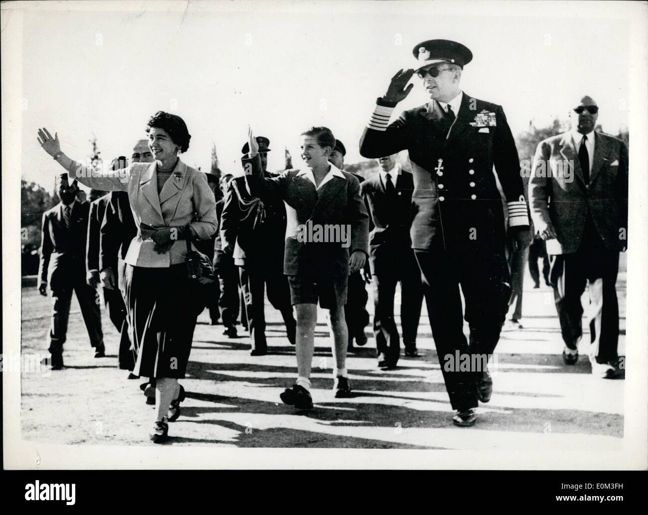 May 05, 1953 - In training to become King. Crown Prince Constantine of ...
