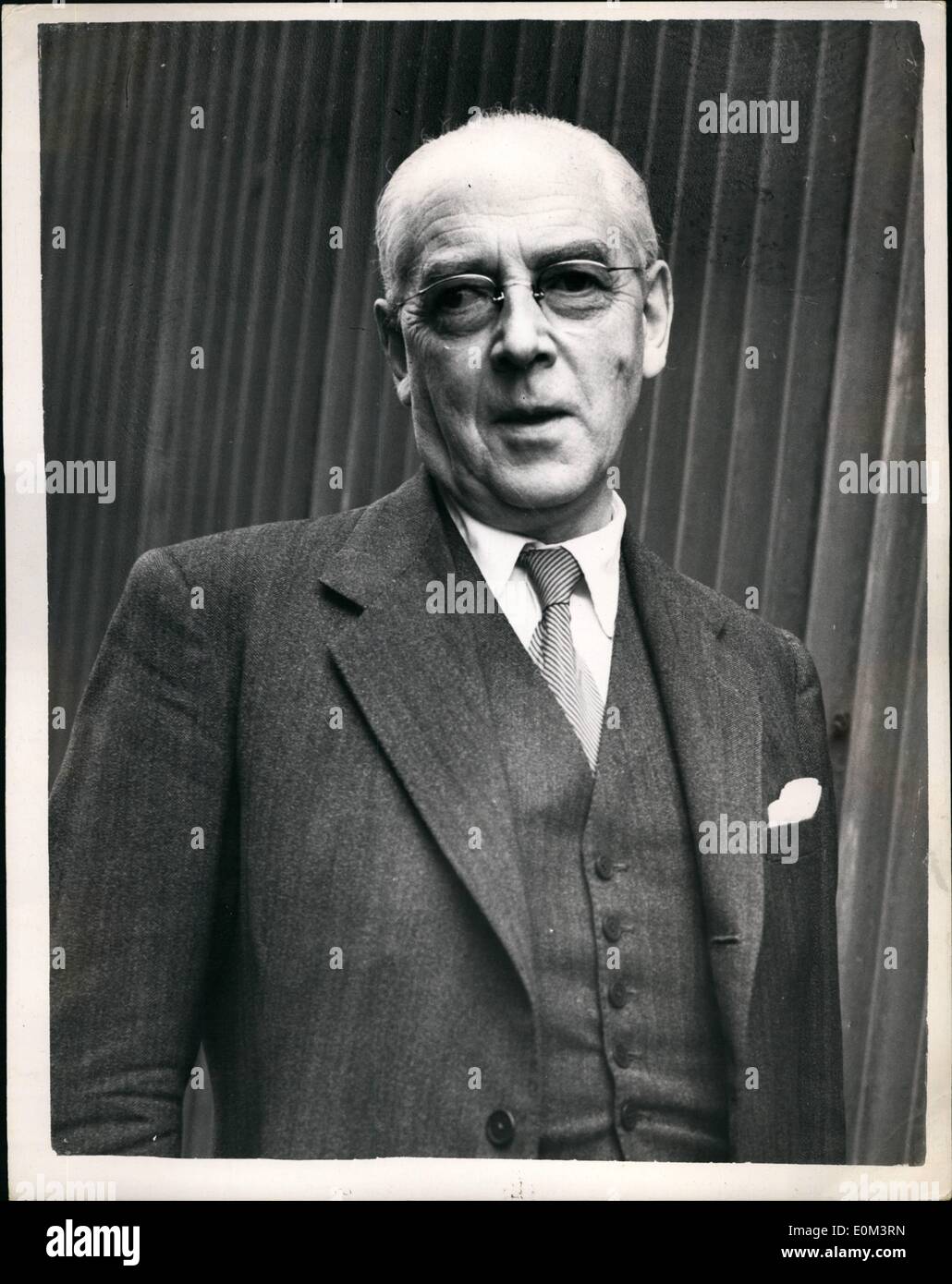 Jun. 06, 1953 - Christie Trial At The Old Baey. Photo Shows:- Dr. J.C ...