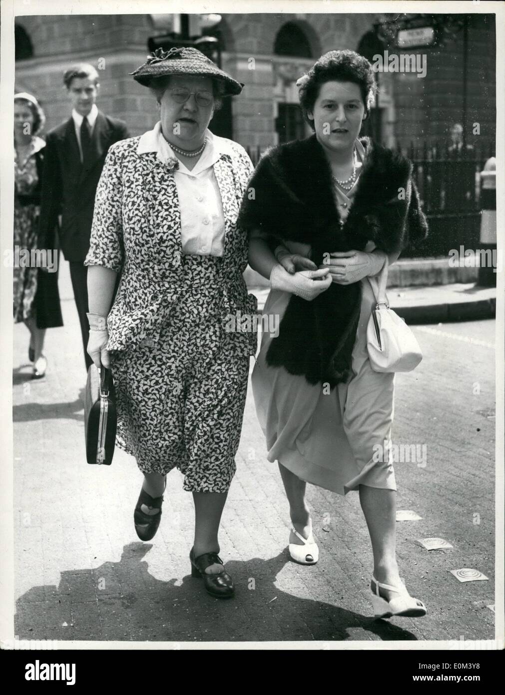 Jun. 06, 1953 - Second Day Of Christie Trial At The Old Bailey: Photo ...