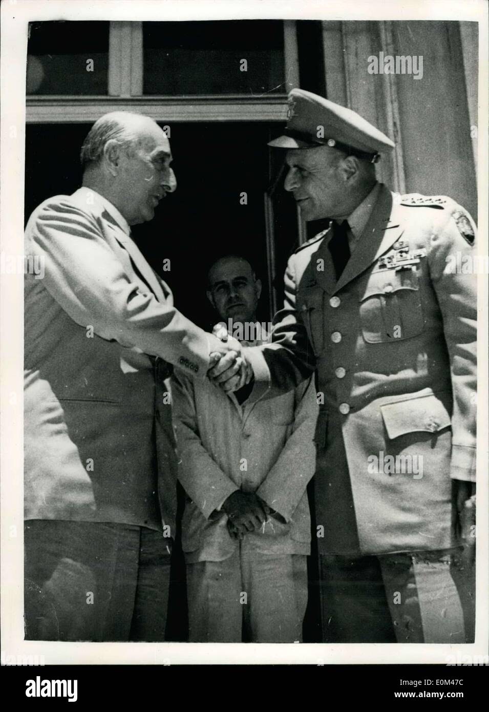 Jun. 12, 1953 - General Ridgway arrives in Athens on Farewell Trip ...