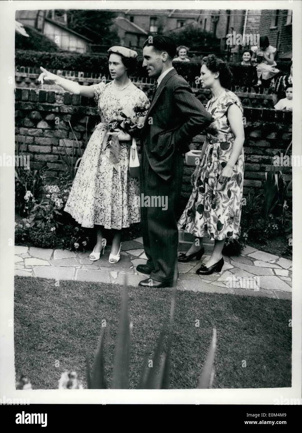 Jul. 07, 1953 - Princess Margaret ''Stands In '' For Her Mother.. Meets ...