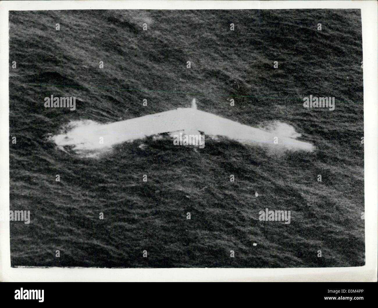 Aug. 06, 1953 - Four Airmen Picked Up From Atlantic-After Atom Bomber ...