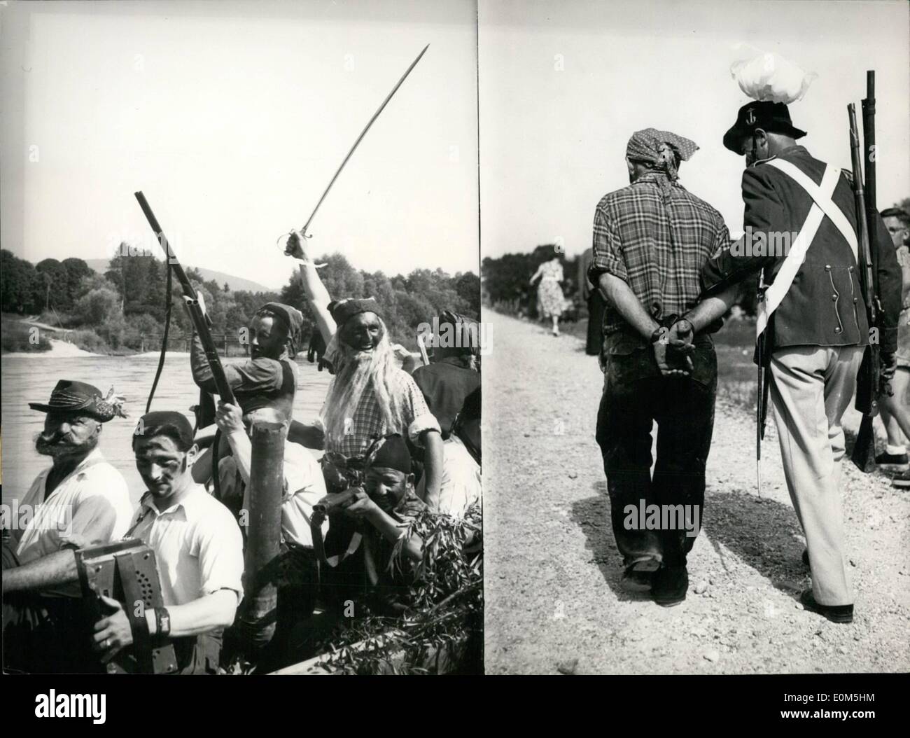 Jul. 07, 1953 - Pirate Fighting on River Sai The 675 the anniversary of ...