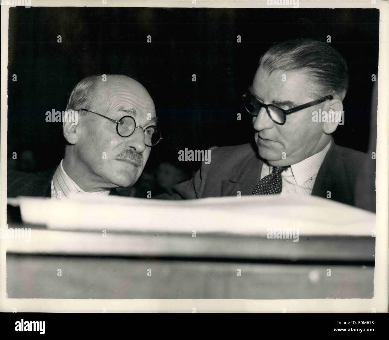 Mr clement attlee black and white hi-res stock photography and images ...