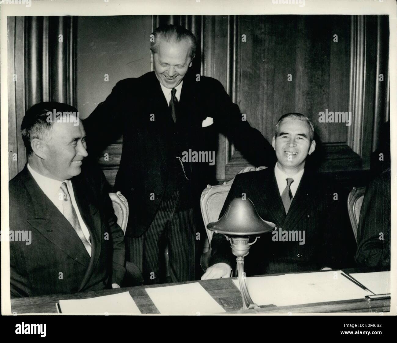 Oct. 10, 1953 - First Greenland M.P's in History: When the Danish ...