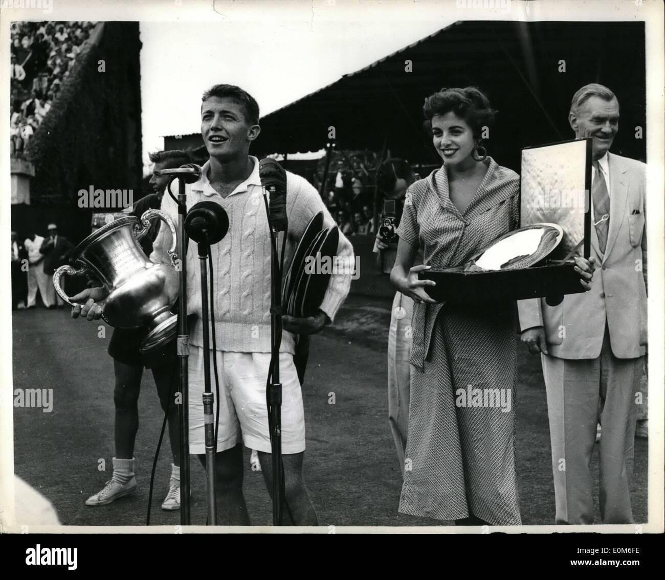 Tony trabert hi-res stock photography and images - Alamy