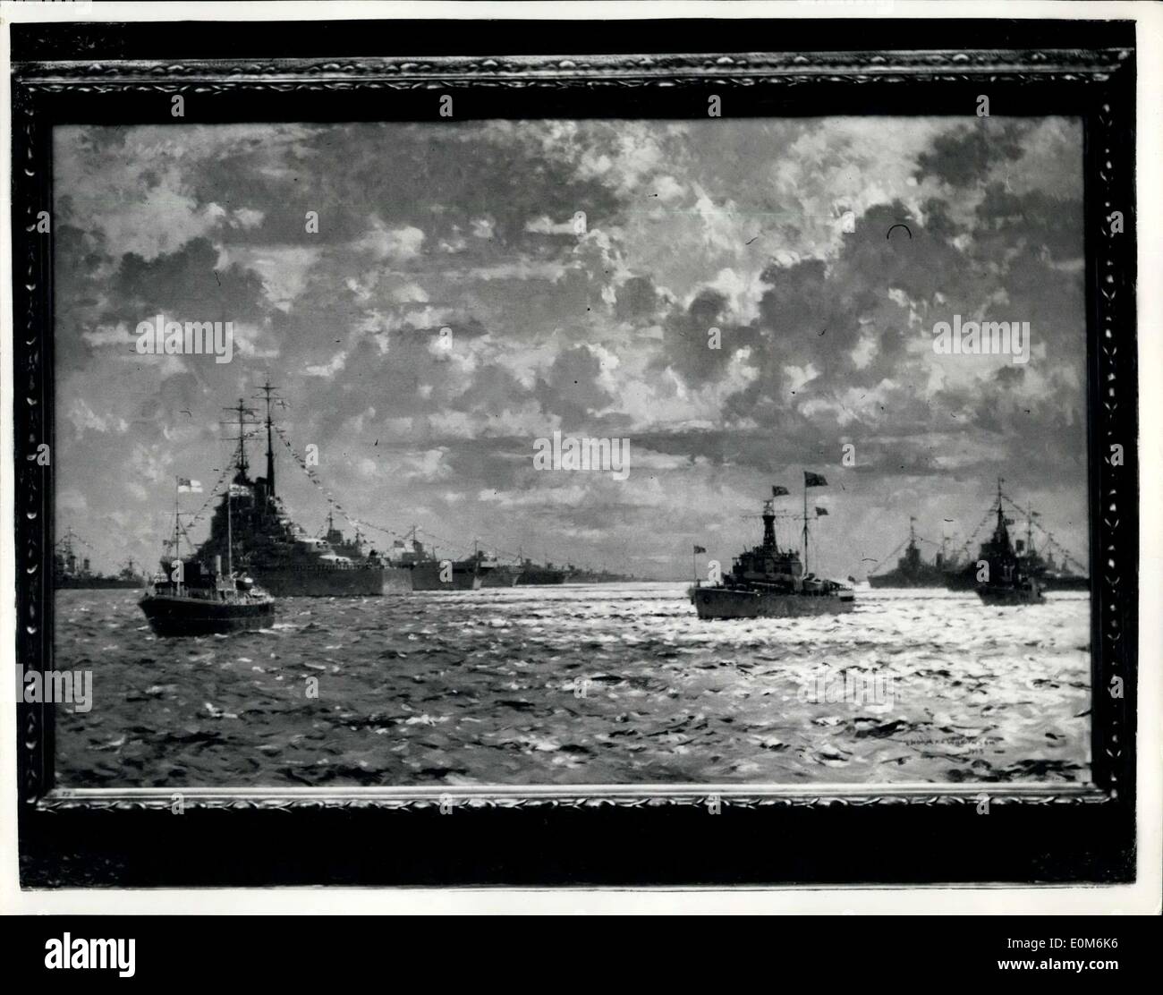 Norman wilkinson naval artist hi-res stock photography and images - Alamy