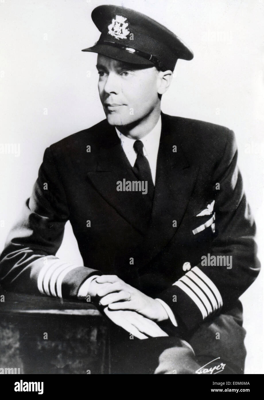 Oct. 22, 1953 - London, England, U.K. - Portrait of Captain A.C ...