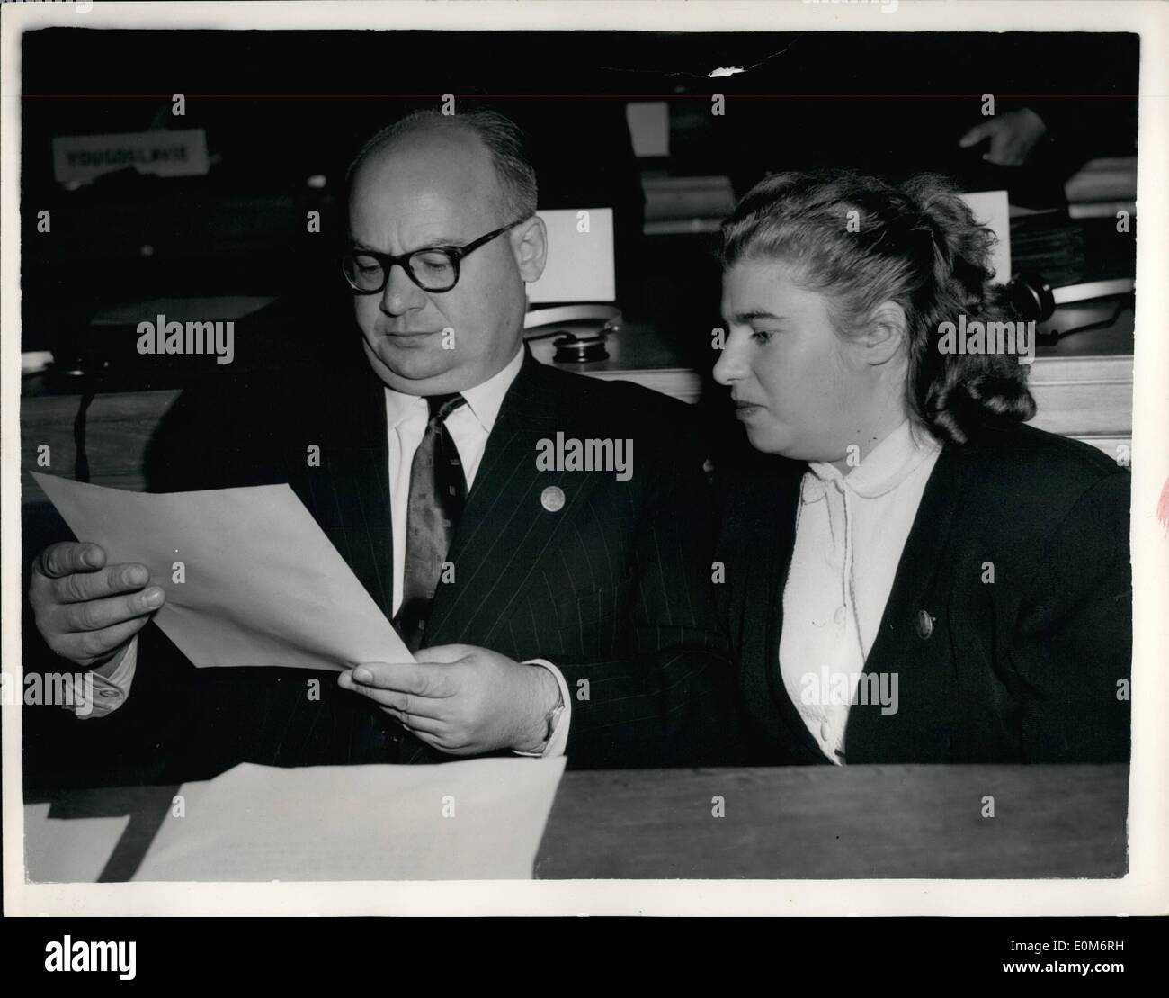 Soviet delegates hi-res stock photography and images - Alamy