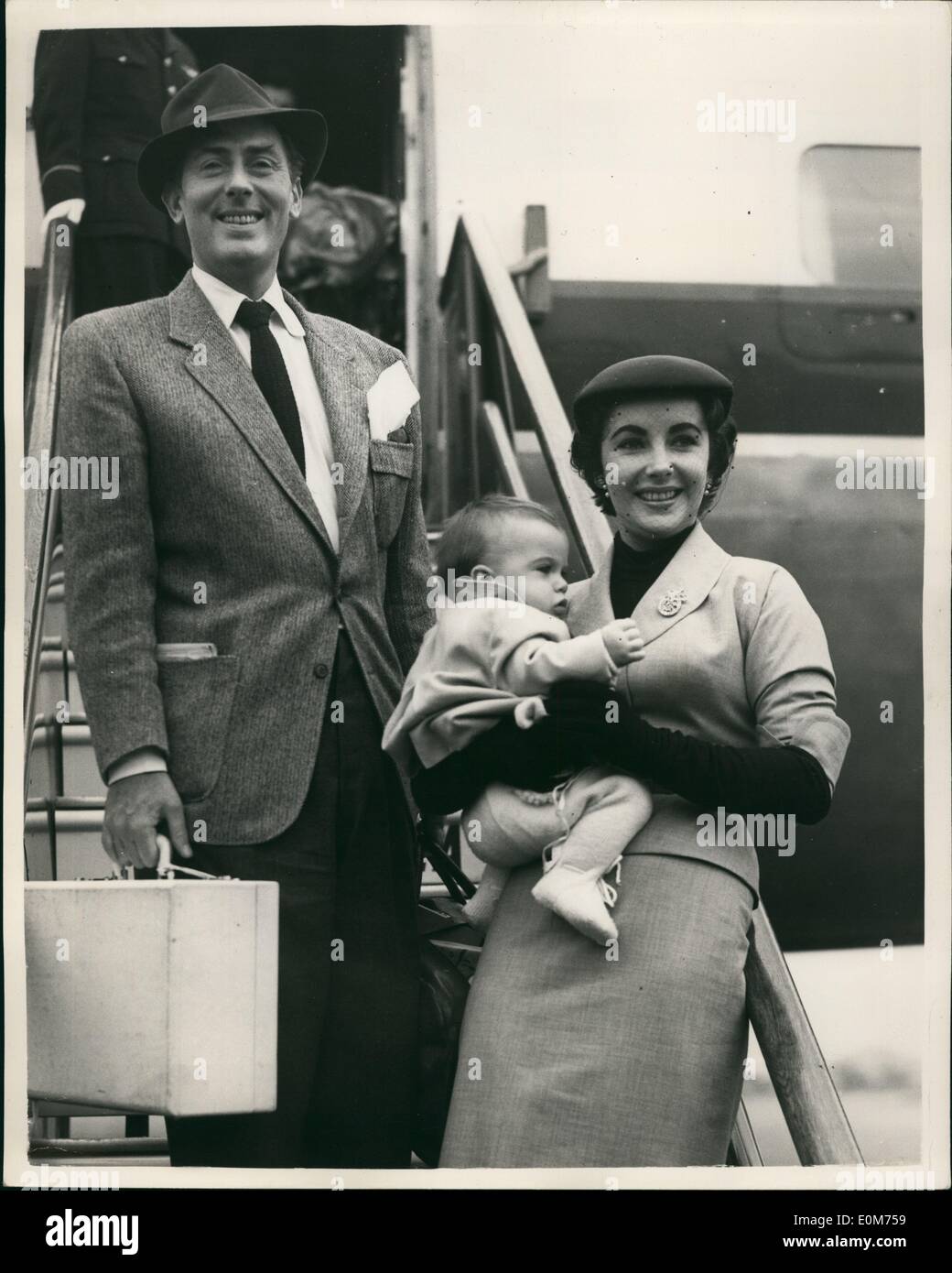 Elizabeth taylor son michael wilding hi-res stock photography and ...