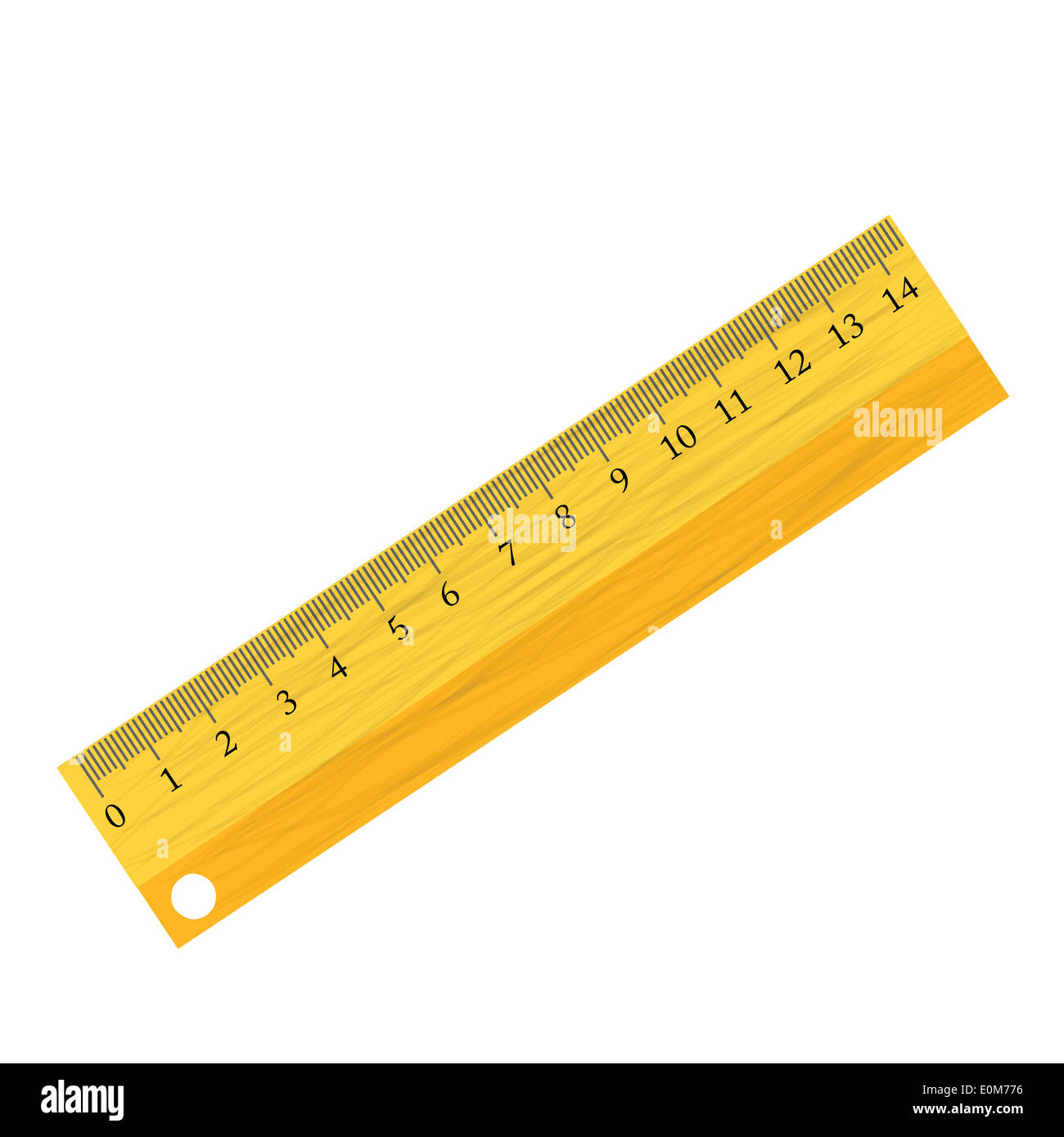 colorful illustration with wooden ruler on a white background for your ...