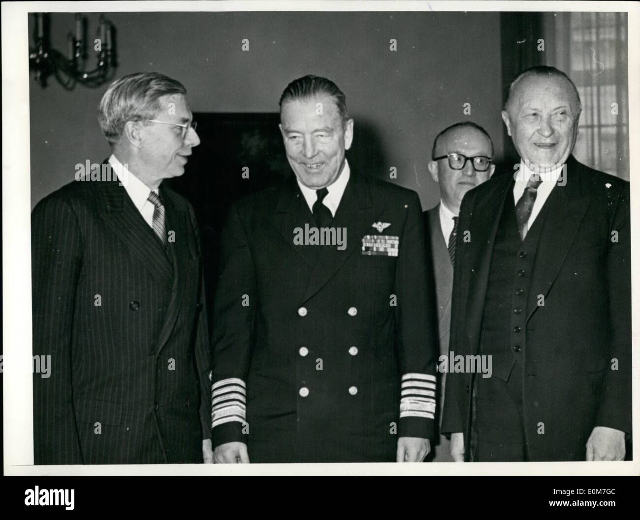 Admiral radford in germany admiral radford hi-res stock photography and ...